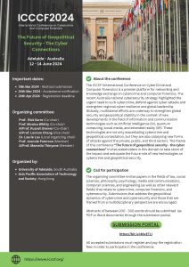 Abstract Submission – ICCCF 2024